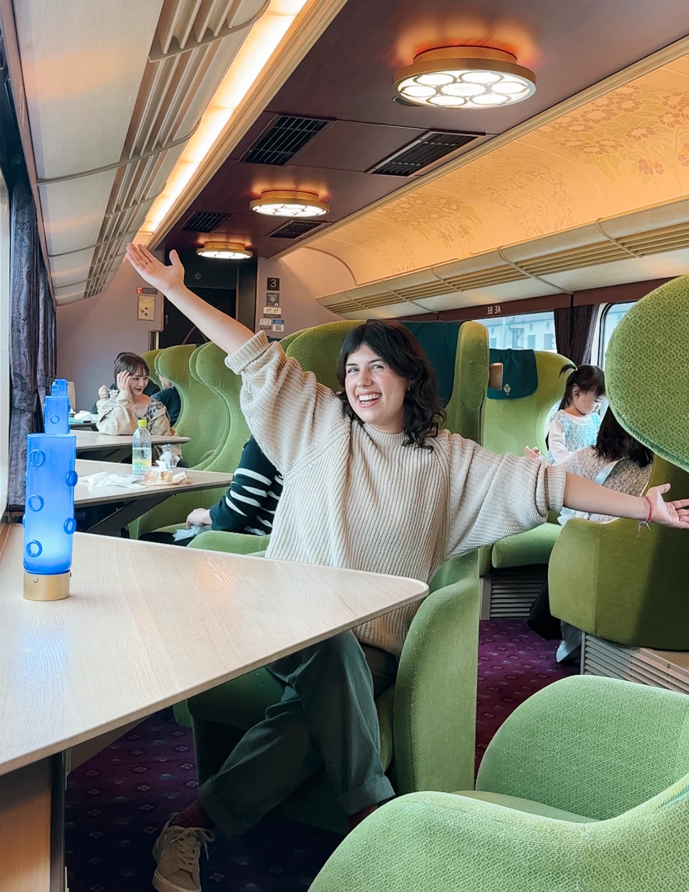 The $10 Luxury Train Between Kyoto and Nara: Aoniyoshi Limited Express ...