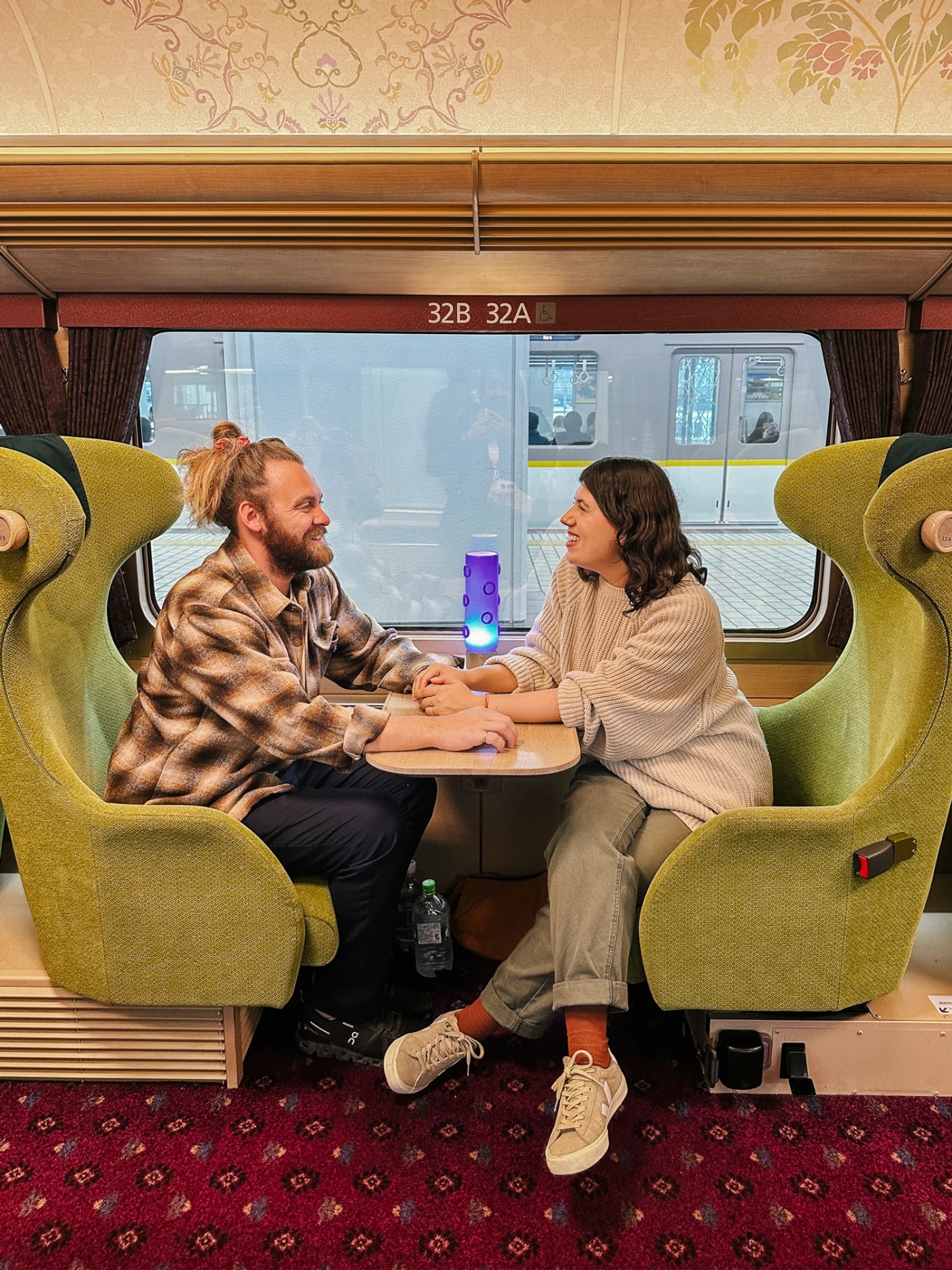 The $10 Luxury Train Between Kyoto and Nara: Aoniyoshi Limited Express ...